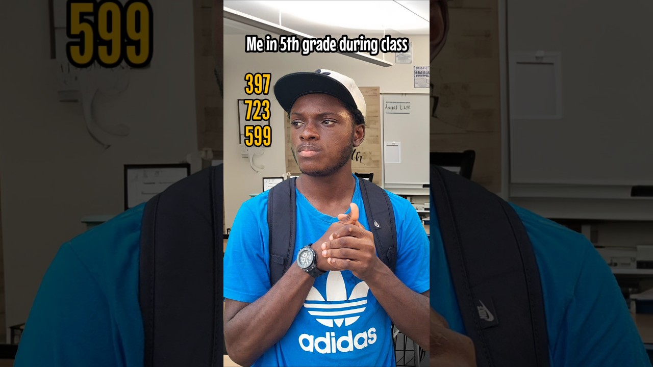 5th grade during classes 😂