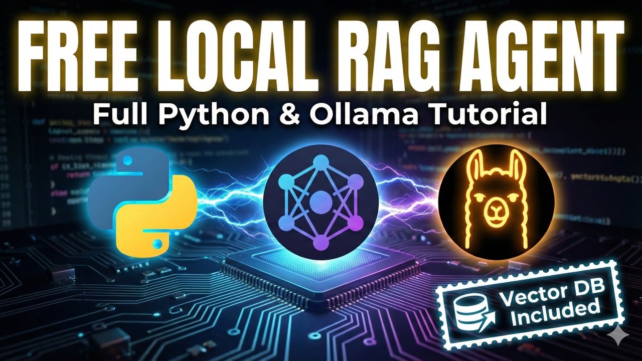 Build a Local RAG Agent for FREE with Langflow & Ollama (Python Tutorial)