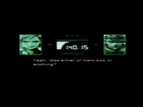 MGS PS Cutscene Hangar/Meryl Codec -Widescreen-