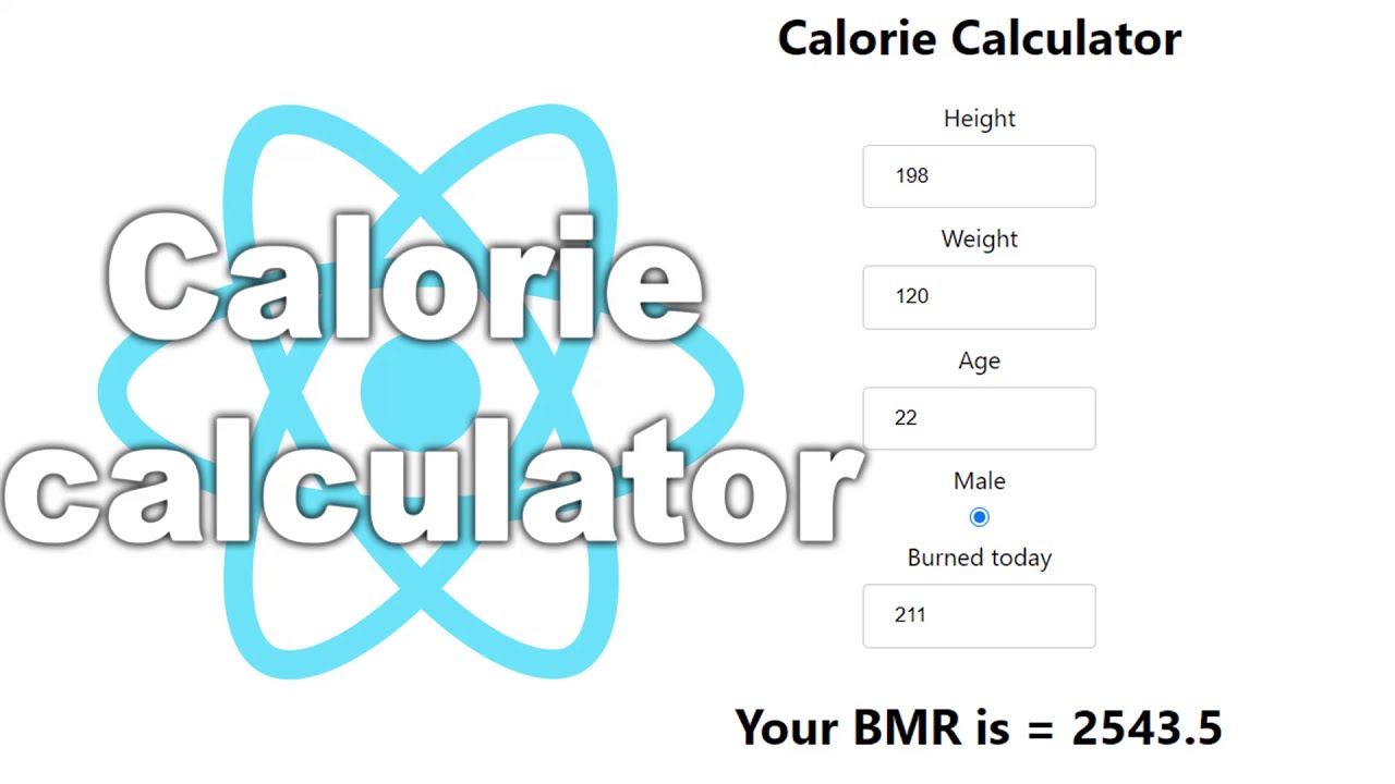 Creating a Calorie Calculator with React using Hooks