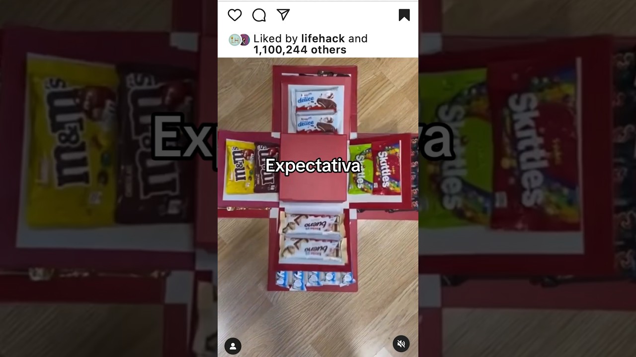 CAJA INFINITA de CHOCOLATES! #sanvalentin #regalo #shorts