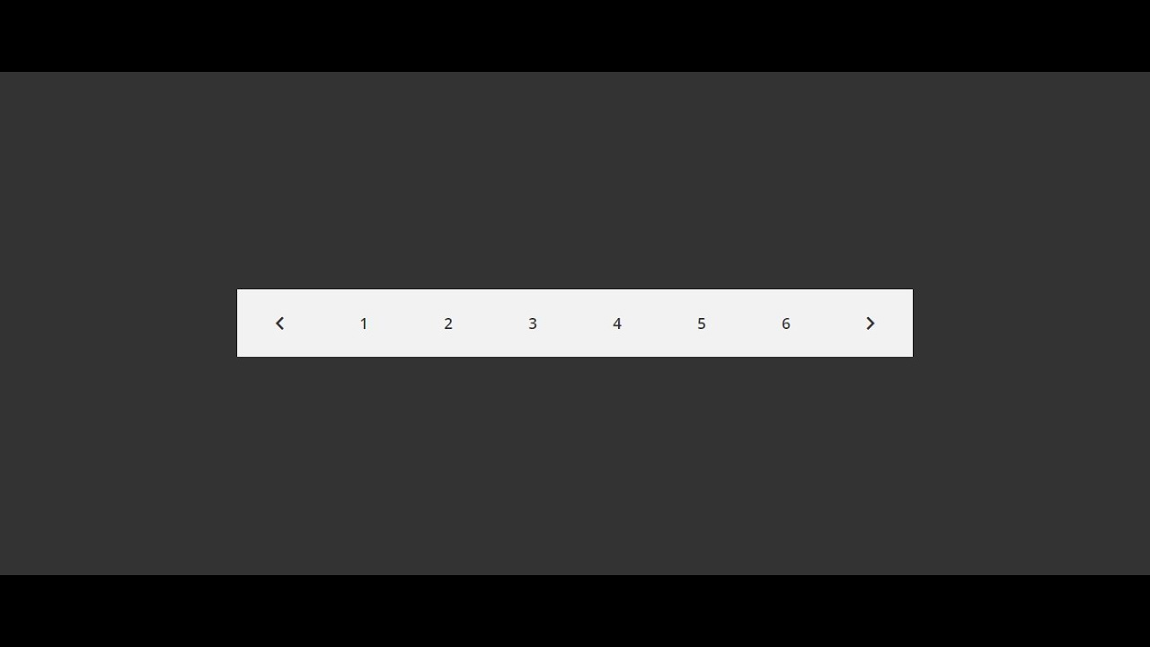 Pagination Buttons Using Only HTML & CSS || Quick tips and tricks