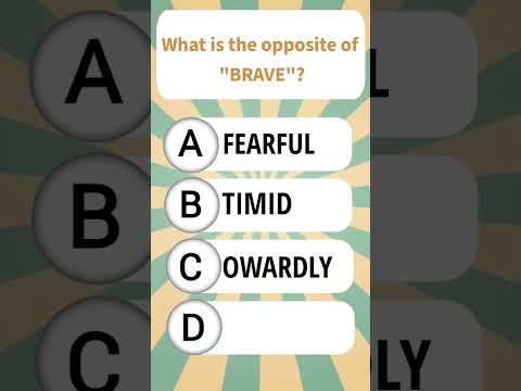 Simple English Opposite Word For You!! Comment Your Answer I Think You Will Solve In a Second🤑 #quiz