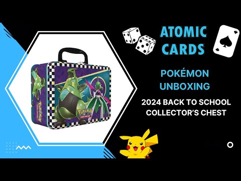Pokémon Unboxing - 2024 Back to School Collectors Chest