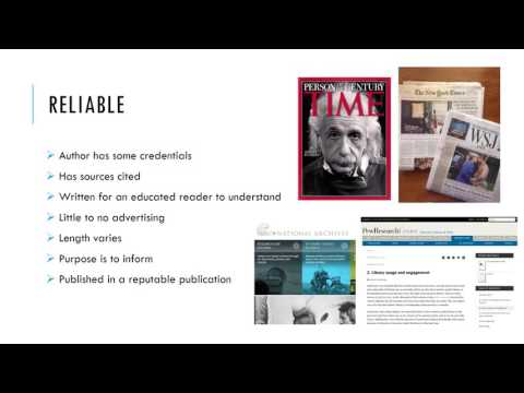Types of Sources & Where to Find Them