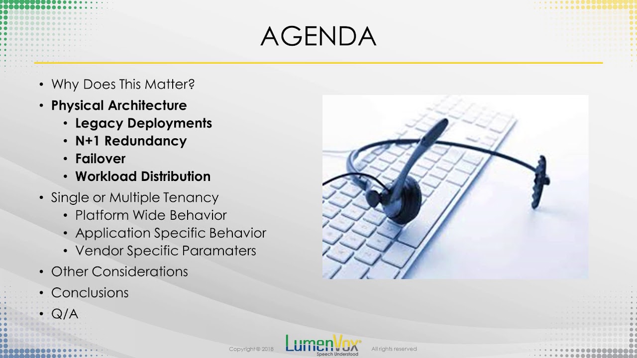 Creating Scalable Speech Recognition