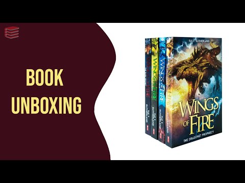 Wings of Fire Series Book Set by Tui T Sutherland - Book Unboxing