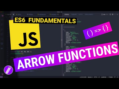 JavaScript ES6 (ES2015) Fundamentals: Arrow Functions