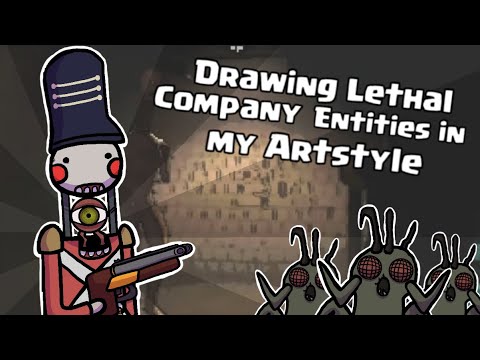 Steam Community :: Video :: Drawing Lethal Company Characters in my Art Style