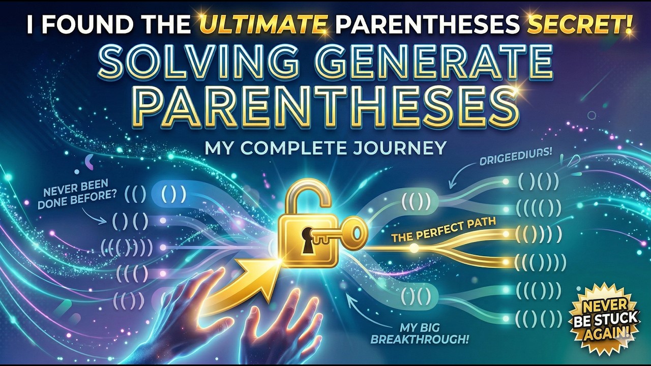 Coding Journey || Generate Parentheses || Leetcode || DSA Practice || C++