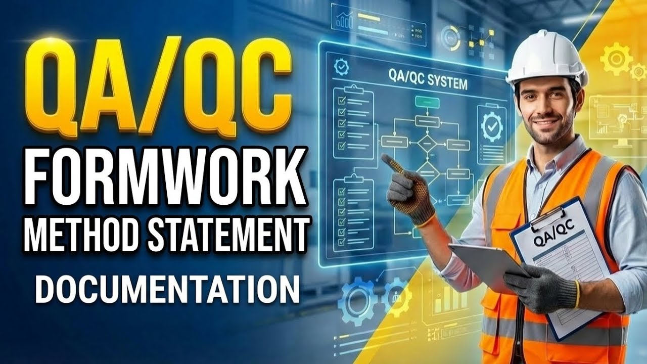 Method Statement for Formwork Explained | QA/QC Documents Series | Construction Method Statement