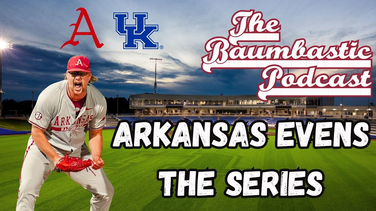 Hogs Even Series Behind Clutch Pitching Performances