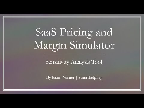 SaaS Margin and Pricing Model