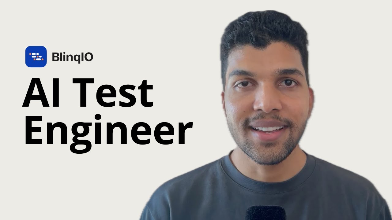 BlinqIO AI Test Engineer - 2025