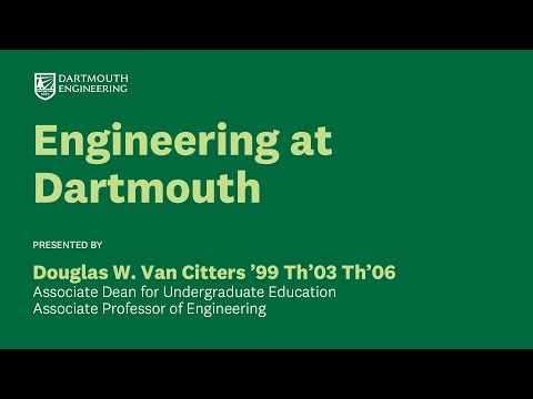 Info Session: Engineering at Dartmouth