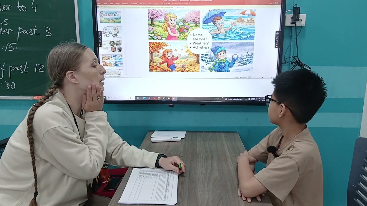 Duy Hiếu Harry- Kid 4 Midterm Test