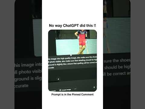 ChatGPT can Upscale your Images !!!