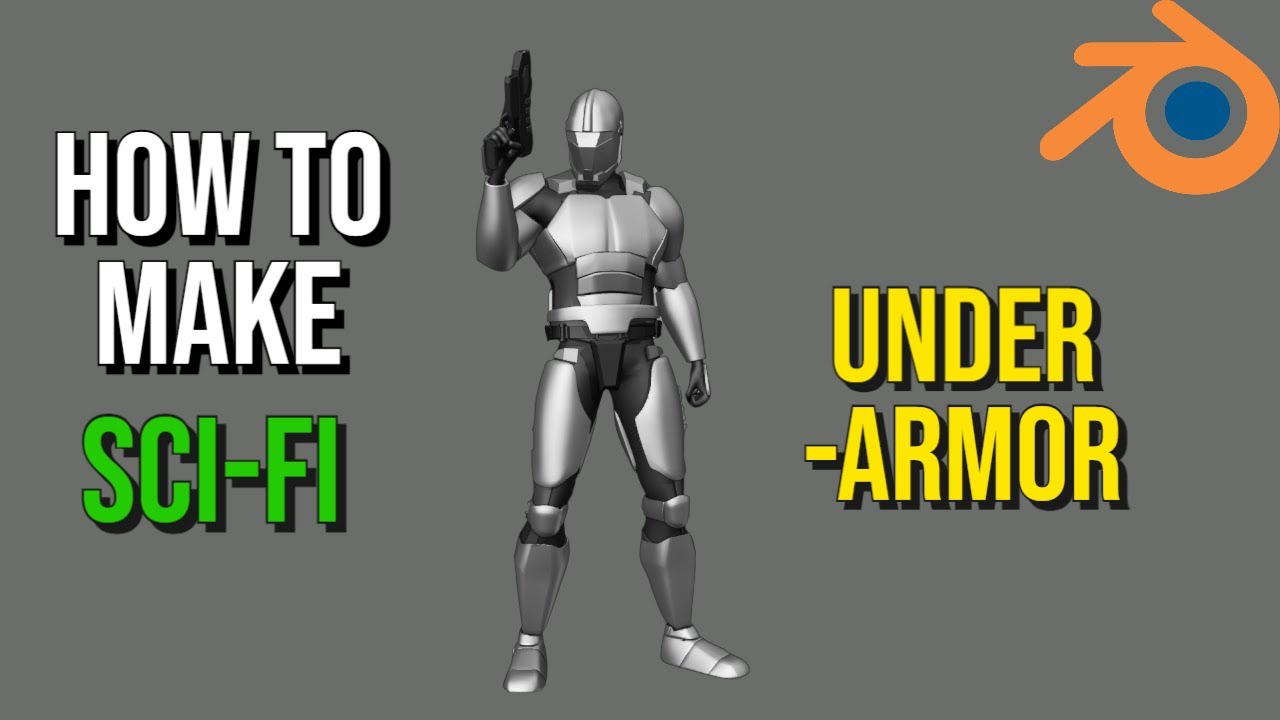 How to Make Sci-Fi Under-armor | Blender