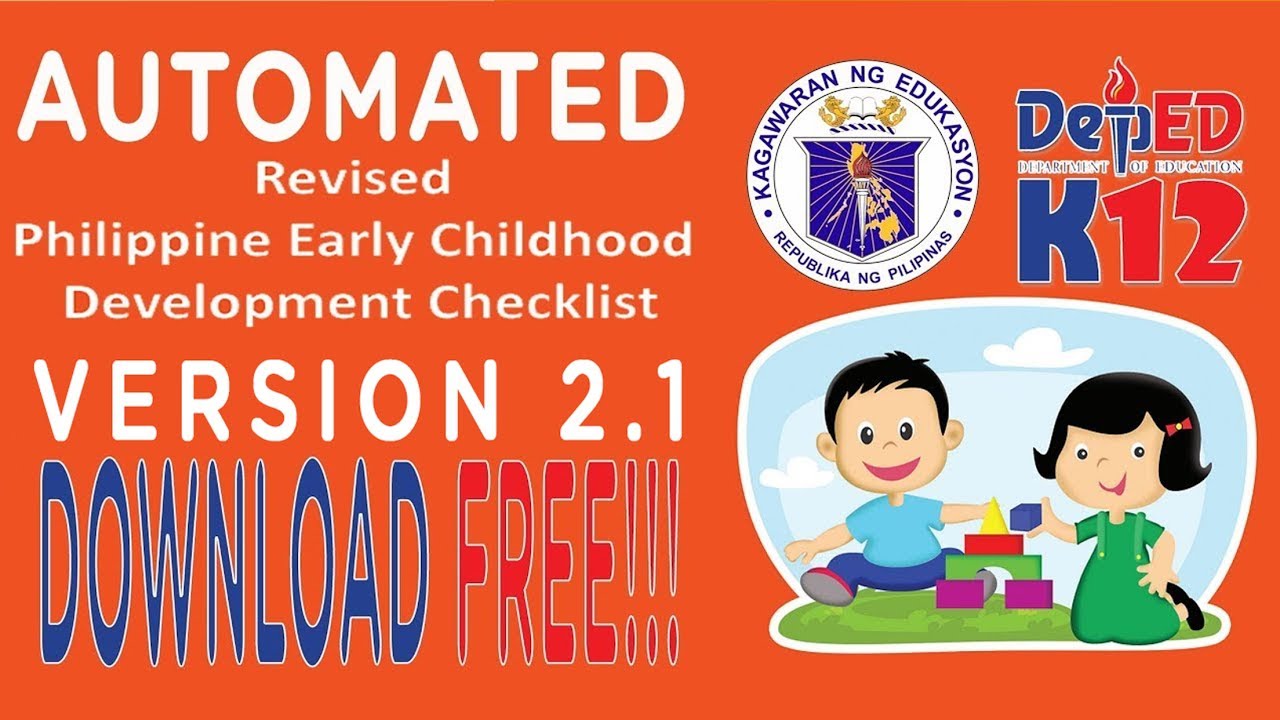 Automated ECCD Checklist V. 2.1 | FREE DOWNLOAD |