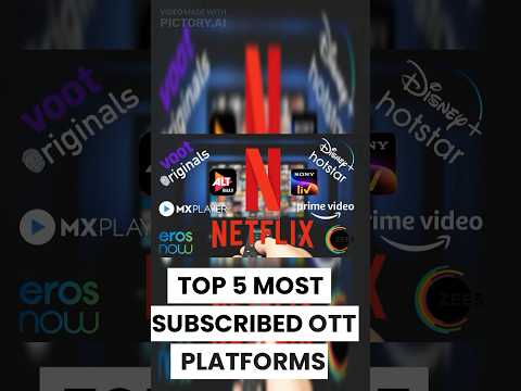 Top 5 OTT platforms #top5 #viral #ott #netflix #amazing #funny #top10 #top5