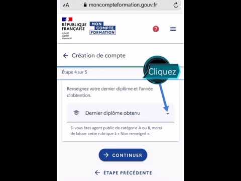 Comment ouvrir un compte CPF?