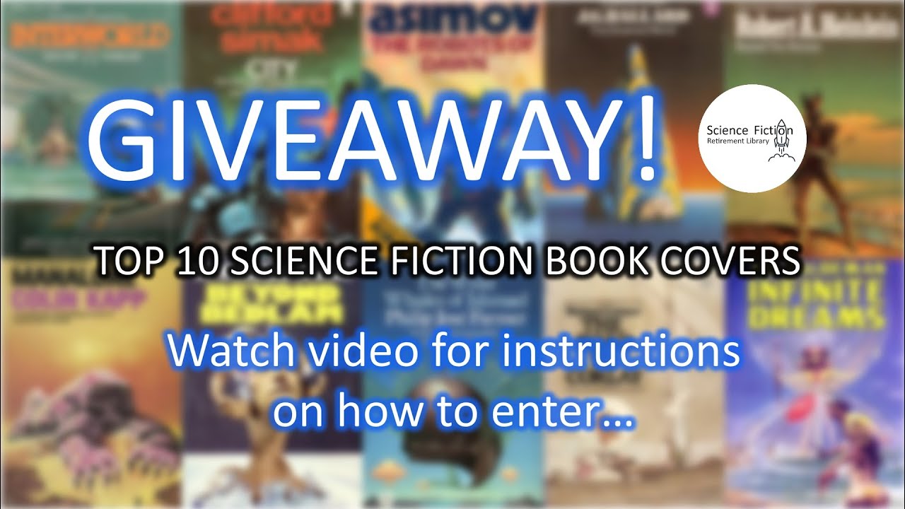 GIVEAWAY! The 10 Best Science Fiction Book Covers SFRL078