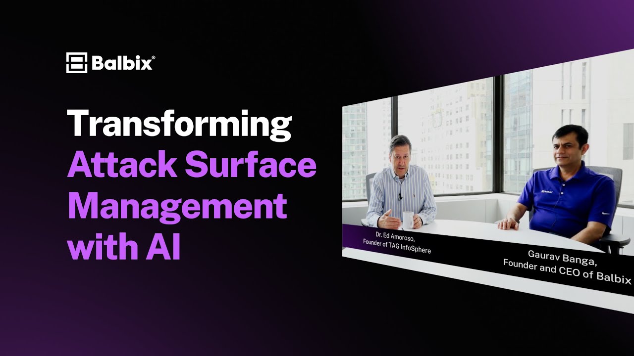 Transforming Attack Surface Management with AI