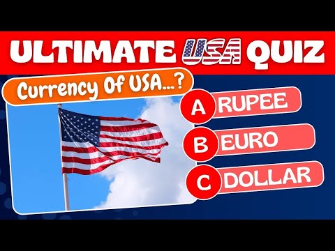 USA Quiz 🗽😏 | Can You Answer These 50 USA Quiz Questions? ✅