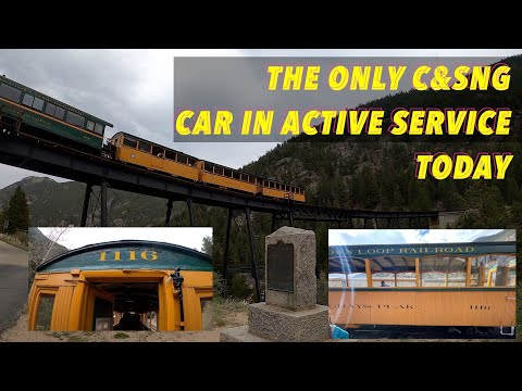 The Only Narrow Gauge C&S Car in Active Service: No. 1116