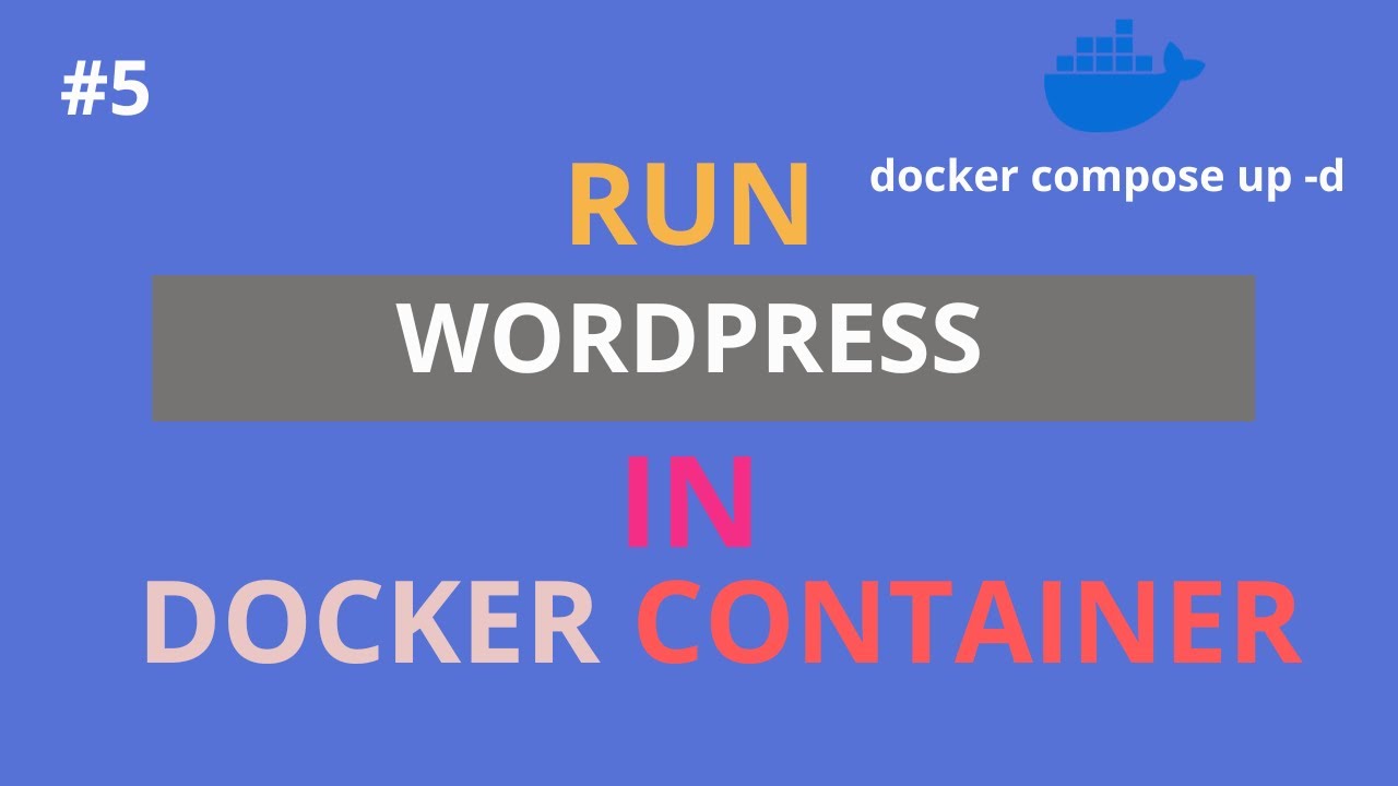 How to run wordpress with docker? | 100% FULL GUIDE