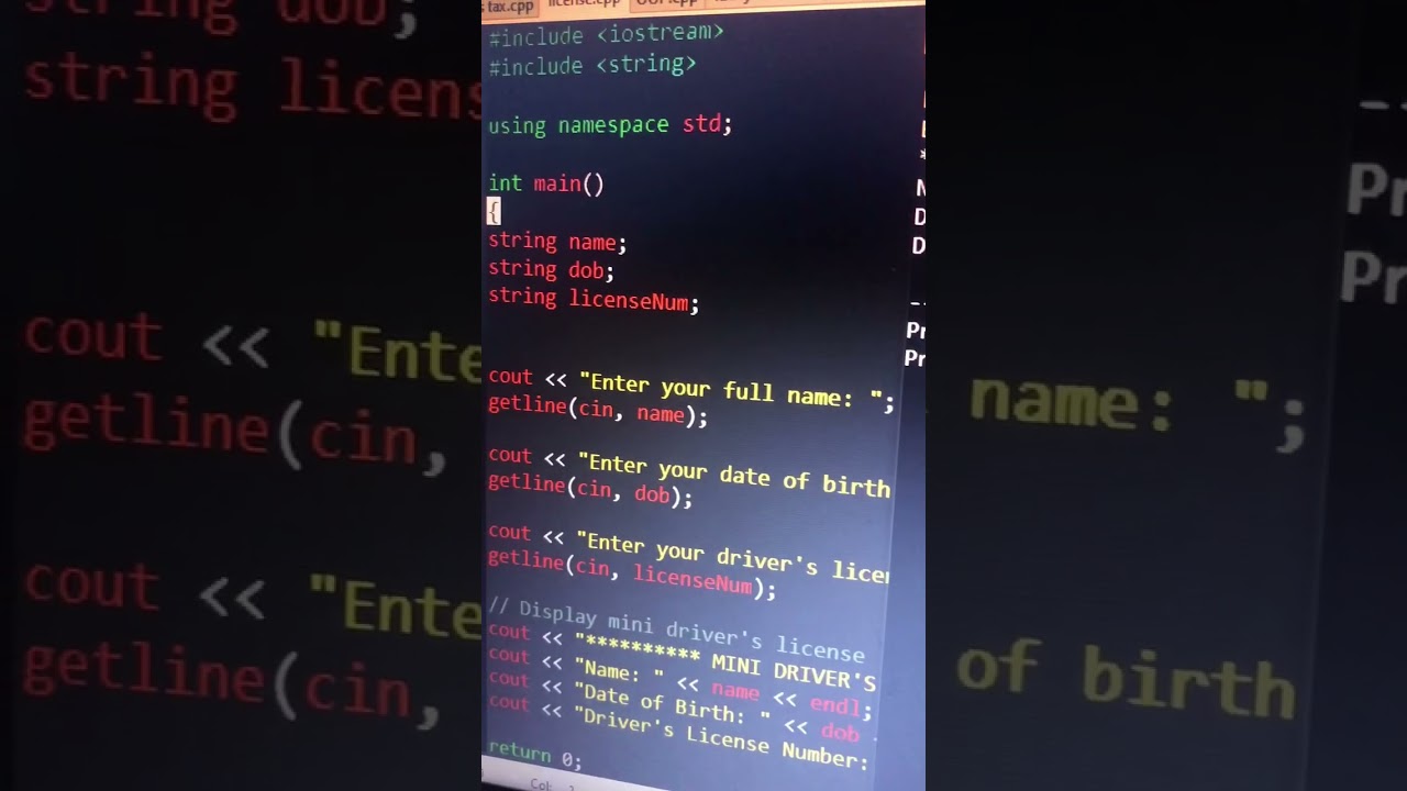 license c++ #coders #codinglife #codingninja #codemasters #codelife #coding #code #coder #cpp