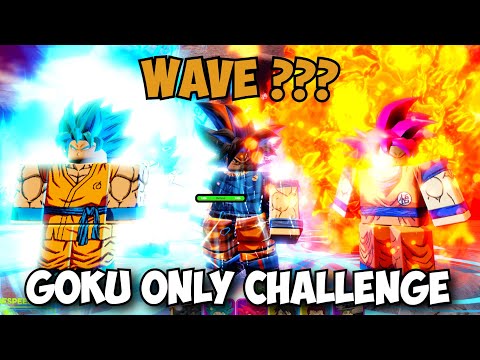 Goku Only Challenge Vs Infinite Mode (Ft. Goku UI 7 Star!) | All Star Tower Defense