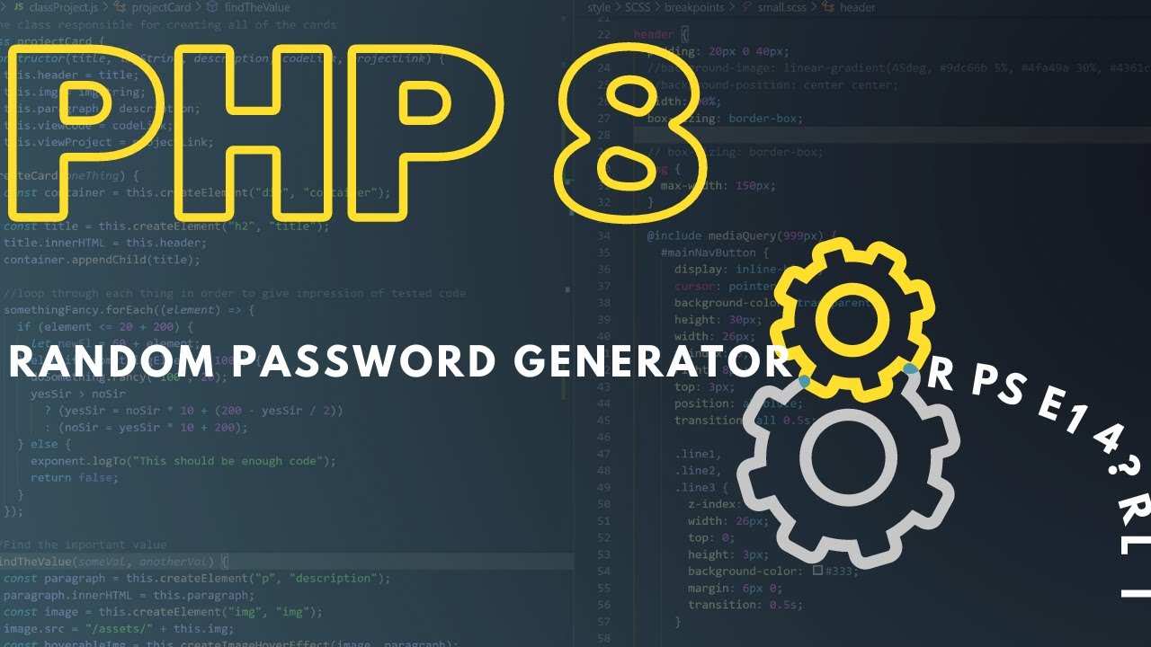 PHP Beginner Project build a Password Generator -  Tutorial