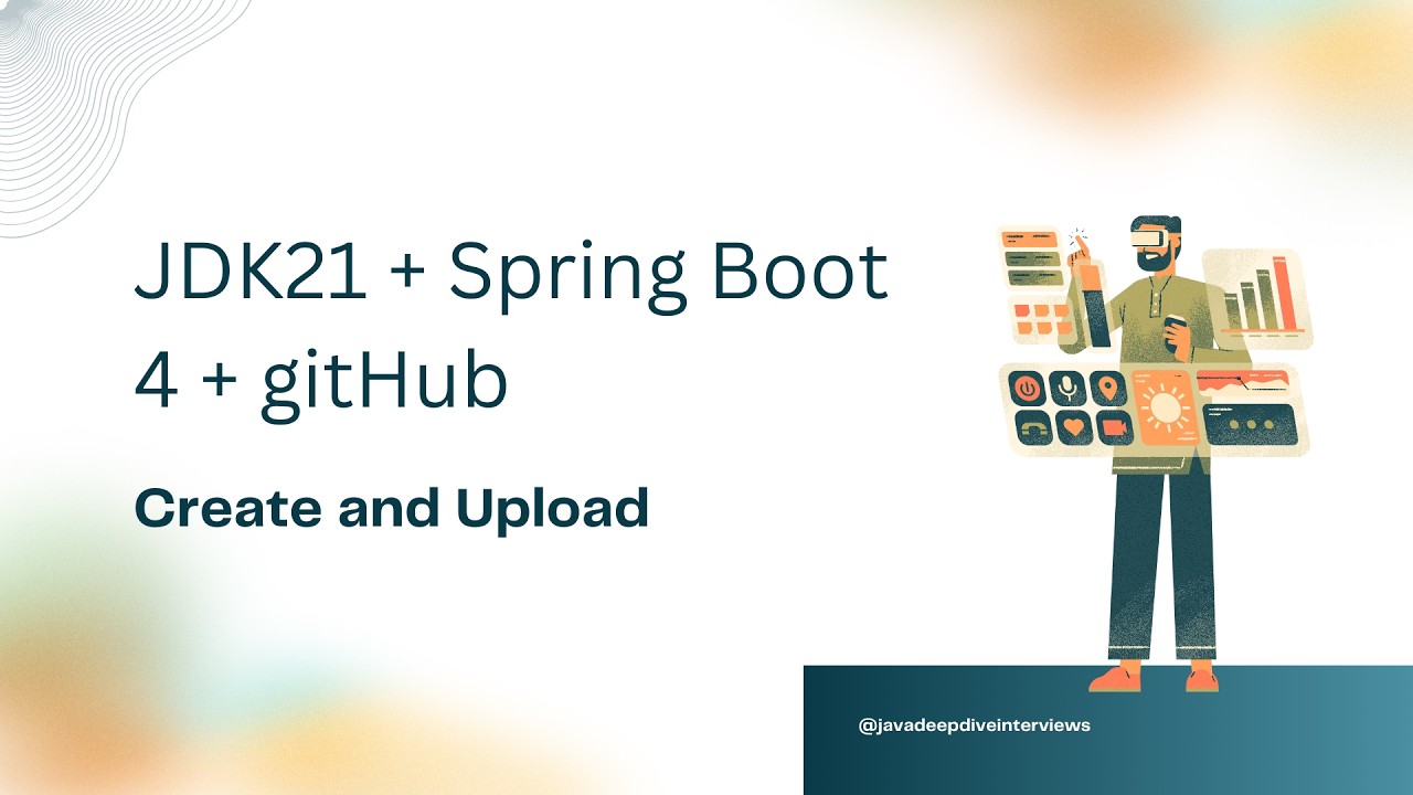 Spring Boot 4 with JDK 21 | Gradle | Complete Setup + Push to GitHub