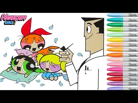 Powerpuff Girls Coloring Book Blossom Buttercup Bubbles Pillow Fight ...