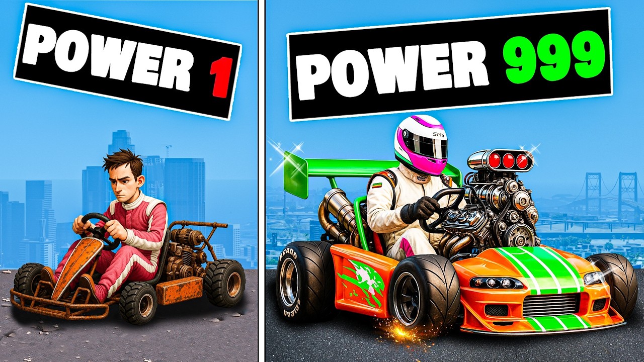 Upgrading to the Ultimate Go Kart in GTA 5