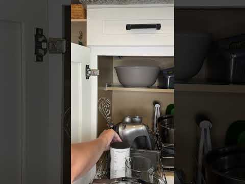 Simplehuman 9" cabinet organizer - Awesome for organizing those deep kitchen cabinets. I'm in love.
