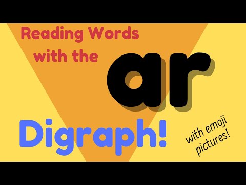 Reading Words with the AR Digraph - Australian Accent – Phonics – Long Vowels
