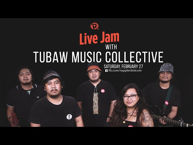 [WATCH] Rappler Live Jam: Tubaw Music Collective