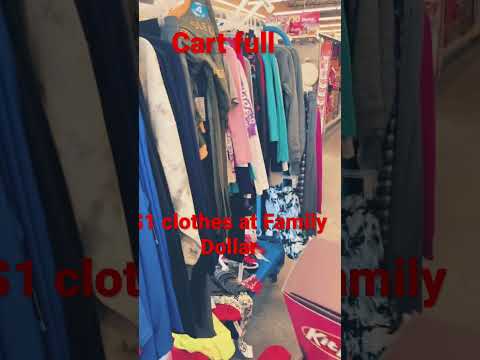 $1 clothes At Family Dollar