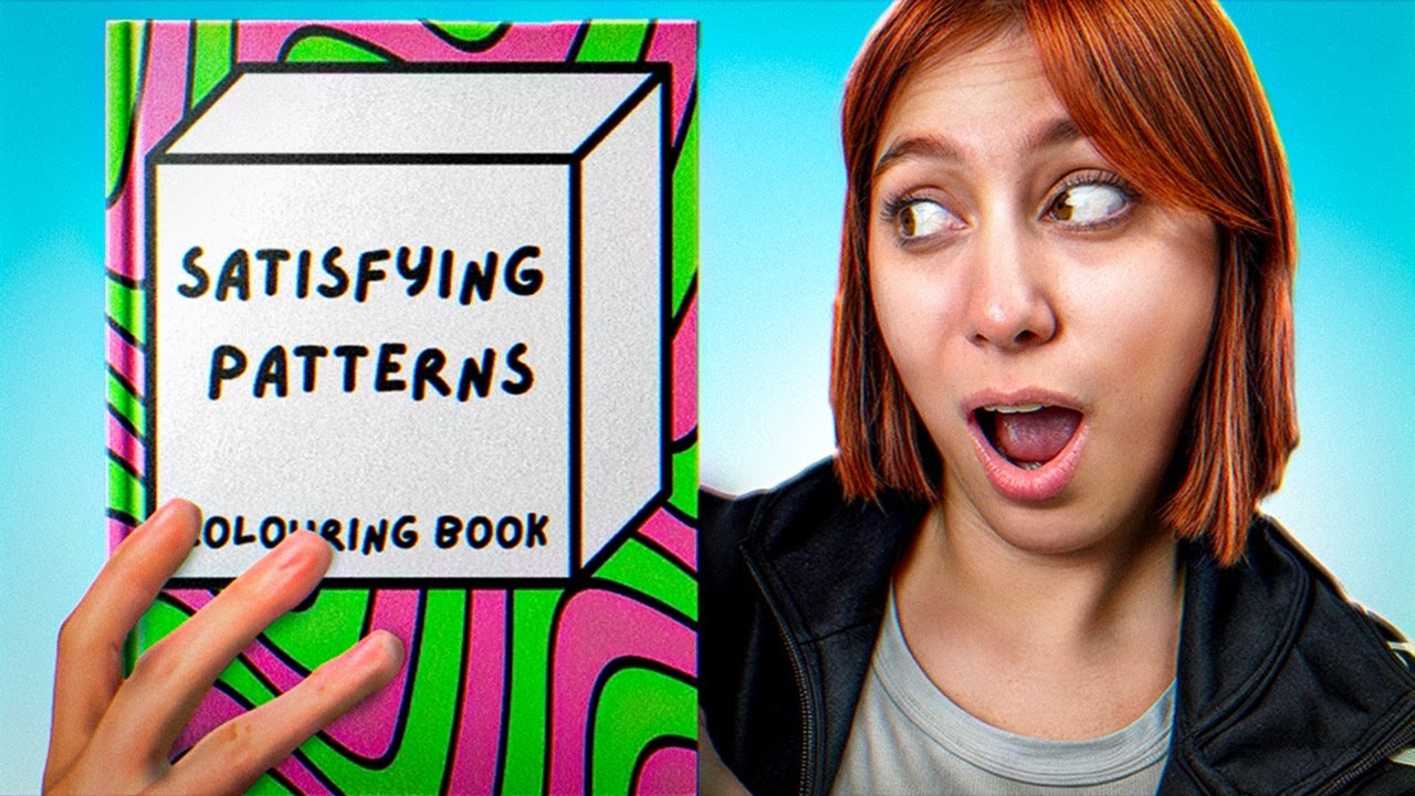 El libro para colorear MÁS SATISFACTORIO