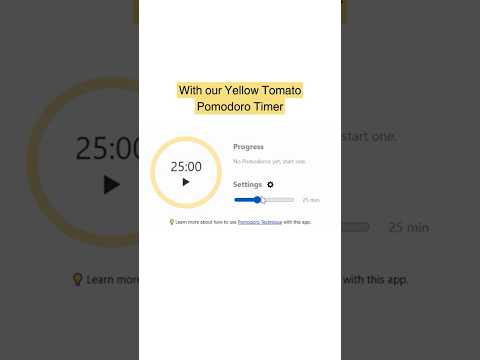 Install our #pomodoro timer to increase #productivity π
https://productive.fish/pomodoro-timer/