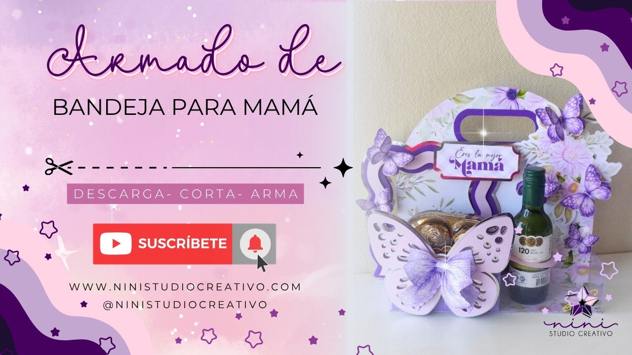 Armado de bandeja para Mamá 