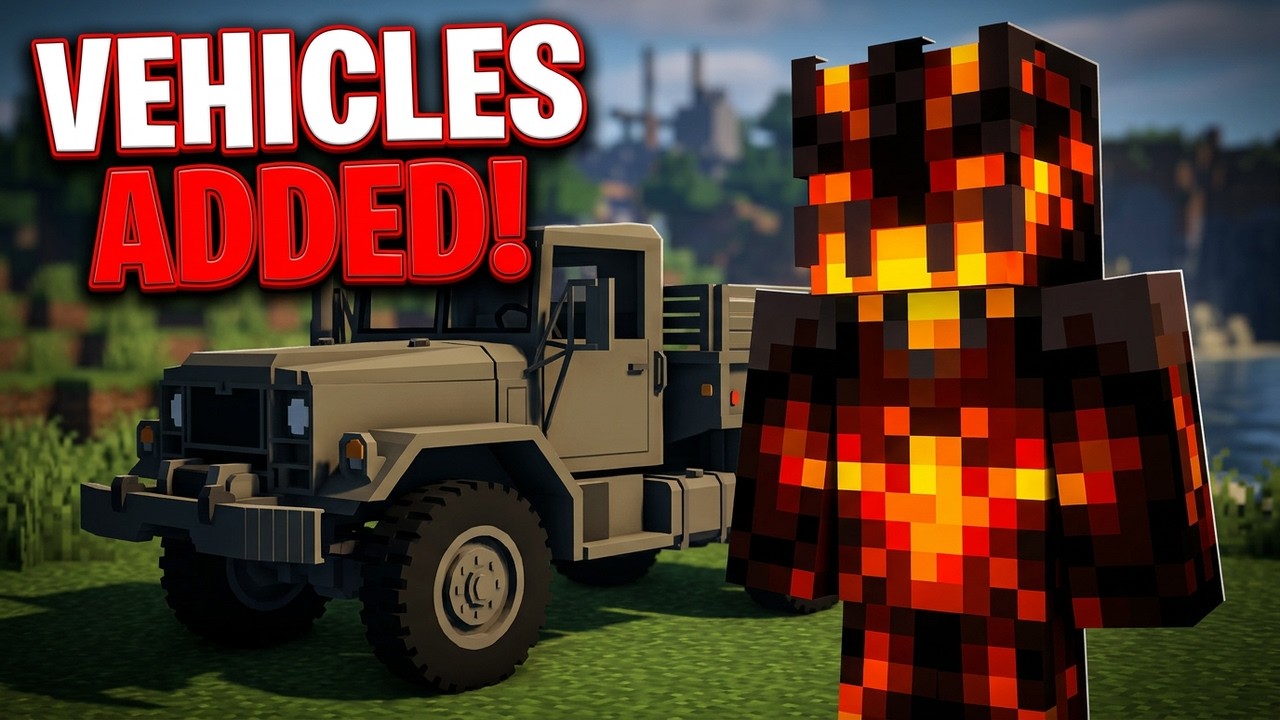 This Vehicle Mod Changes Everything in Minecraft