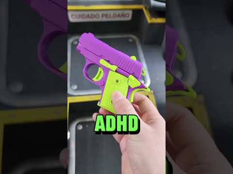 Fidget gun for adhd
