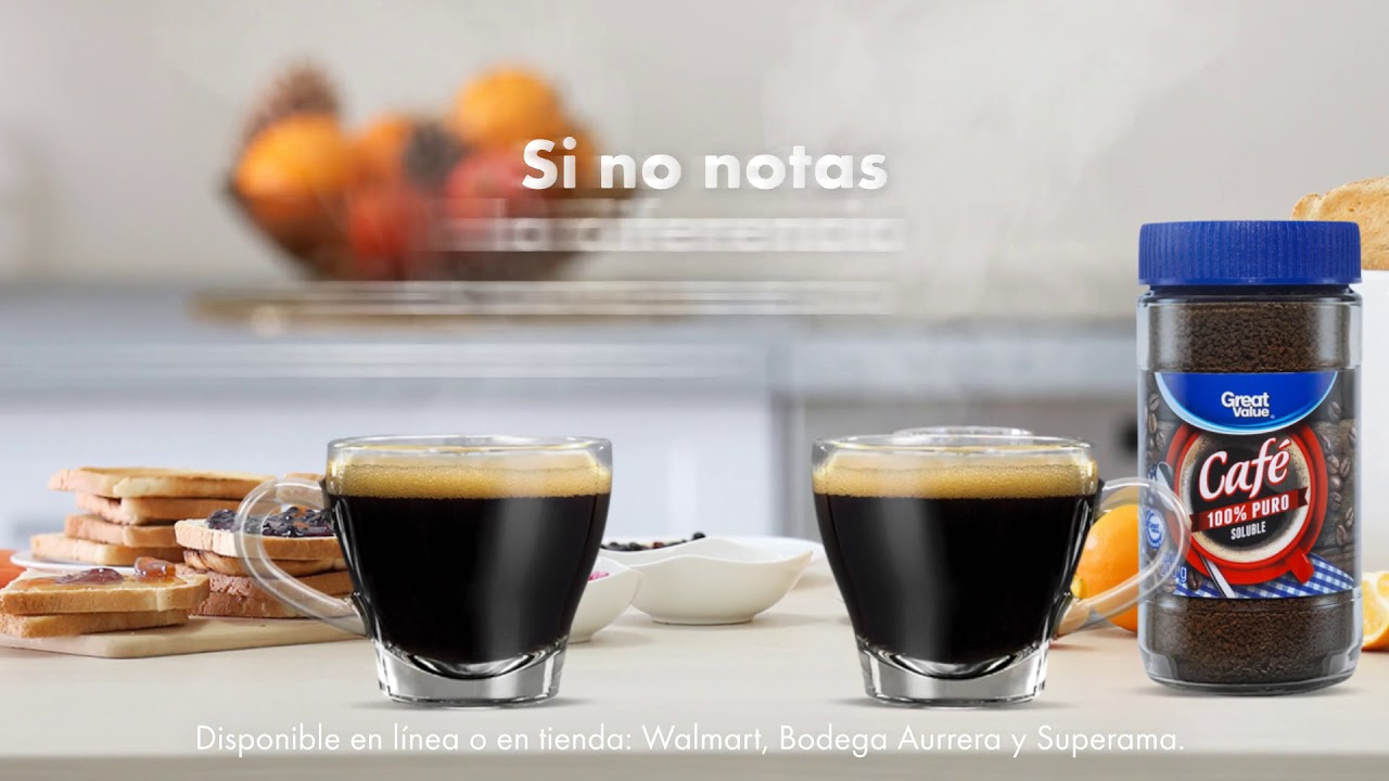 Bumper Ad Café Soluble Great Value