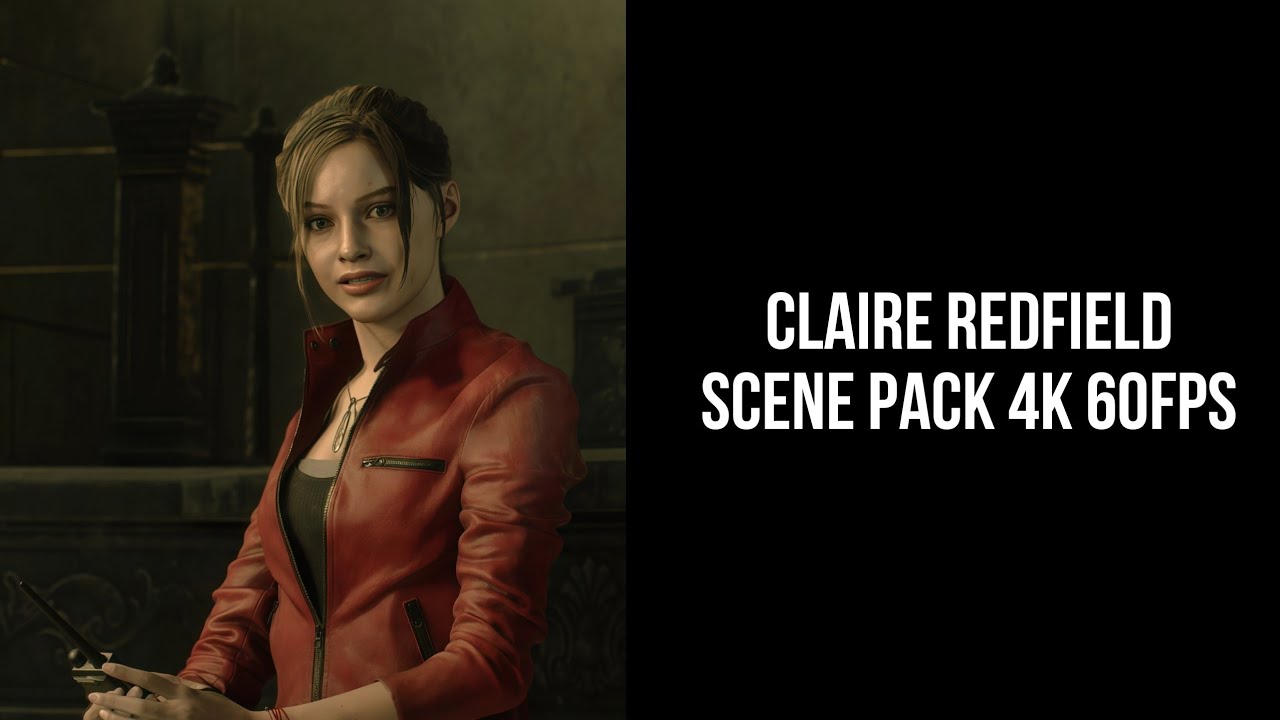 Claire Redfield 4K Scene Pack | RE2 Remake