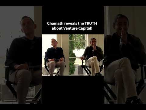 Chamath on what venture capital truly is about!