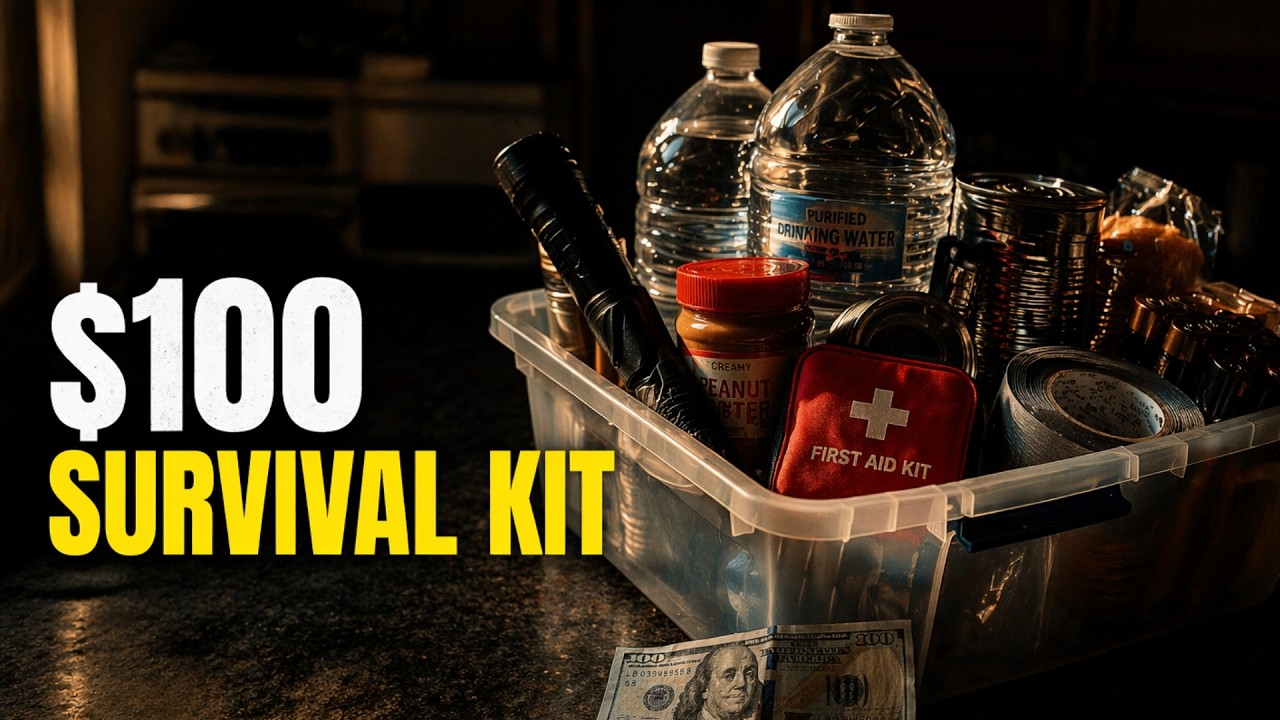 The $100 Walmart Survival Kit That Beats Every Pre-Made Kit on the Shelf