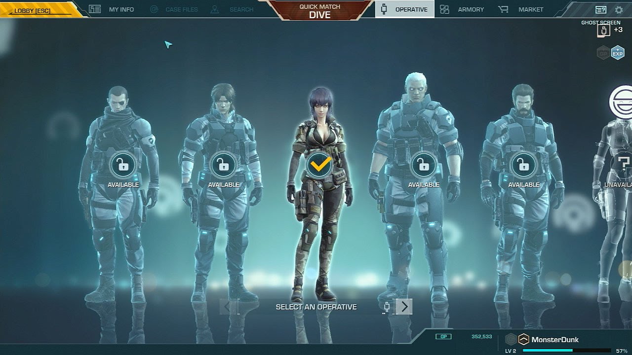 Ghost in the Shell: Stand Alone Complex - First Assault Online: Giant Bomb Unfinished 01/13/2016